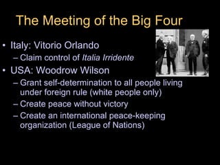 Treaty of Versailles: The failure of peace | PPT | Politics