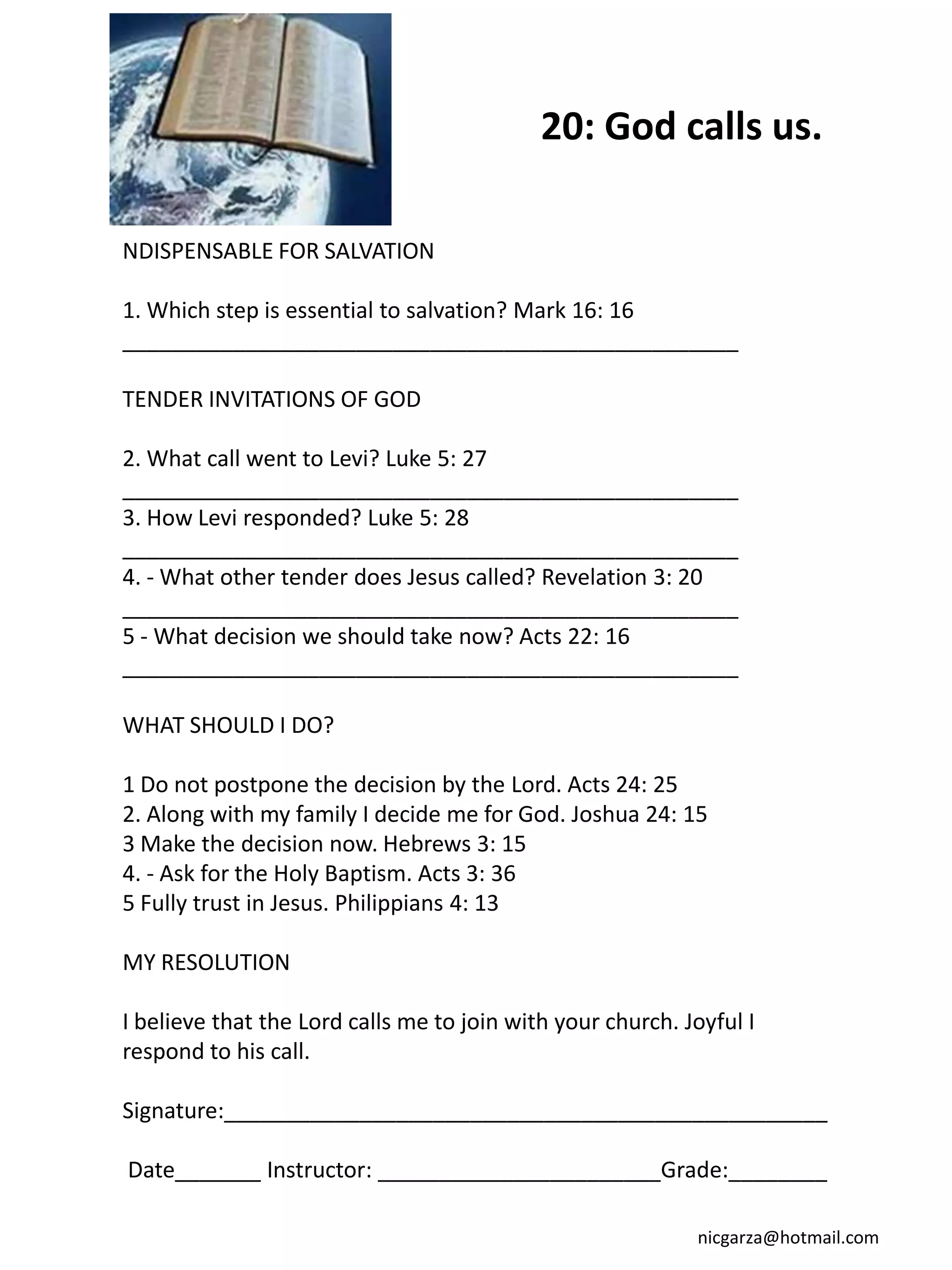 The faith of jesus bible study | PPTX