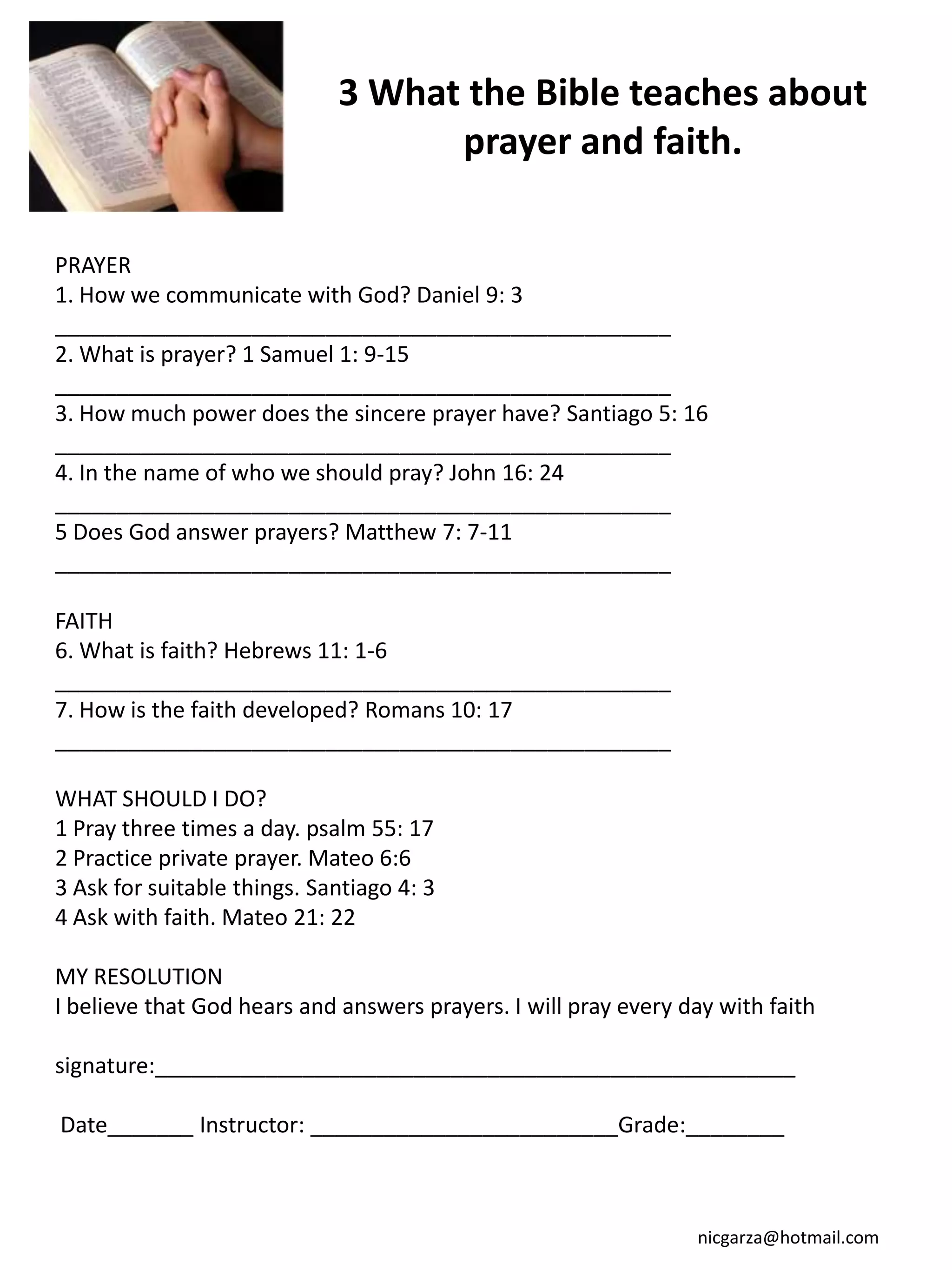 The faith of jesus bible study | PPTX