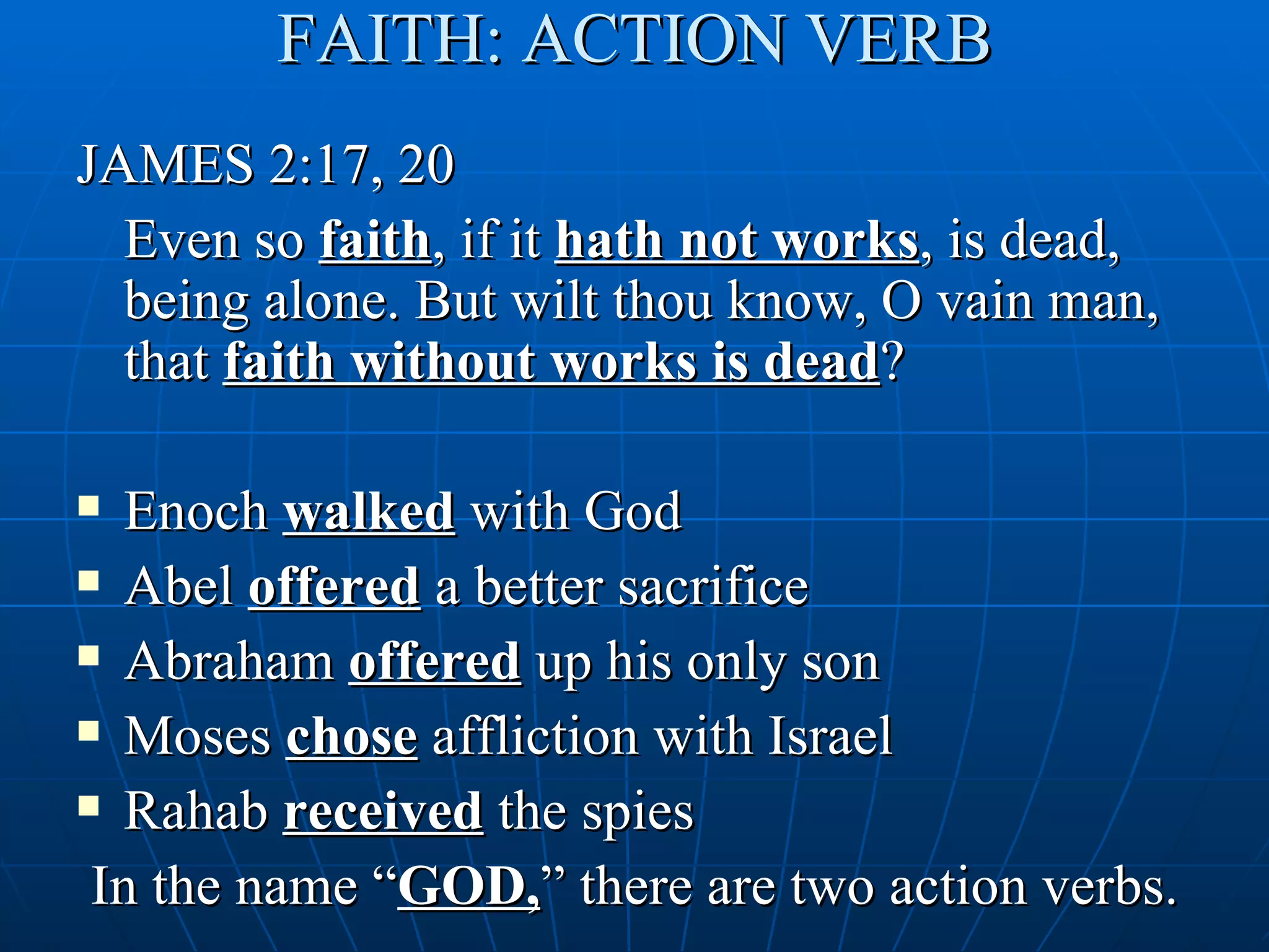 The Faith Of Jesus Christ | PPT