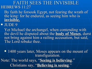 The Faith Of Jesus Christ | PPT
