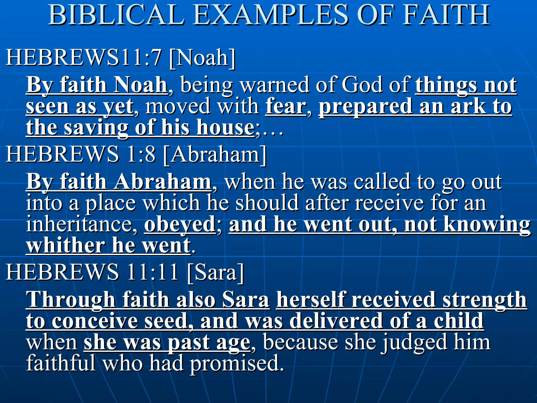 The Faith Of Jesus Christ | PPT
