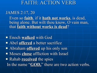 The Faith Of Jesus Christ | PPT