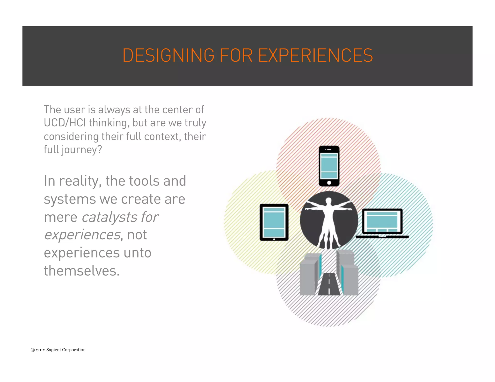 The fallacy of experience design | PPT