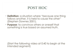 The fallacy project | PPT