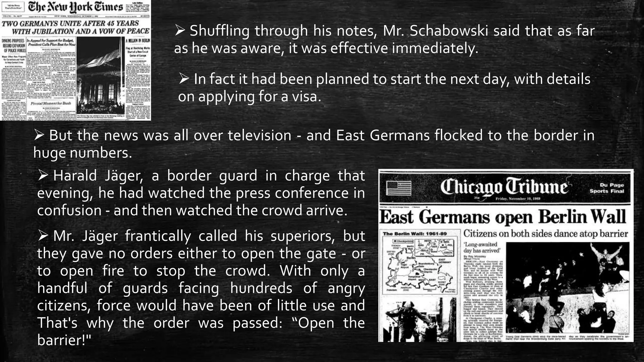 The fall of berlin wall | PPTX