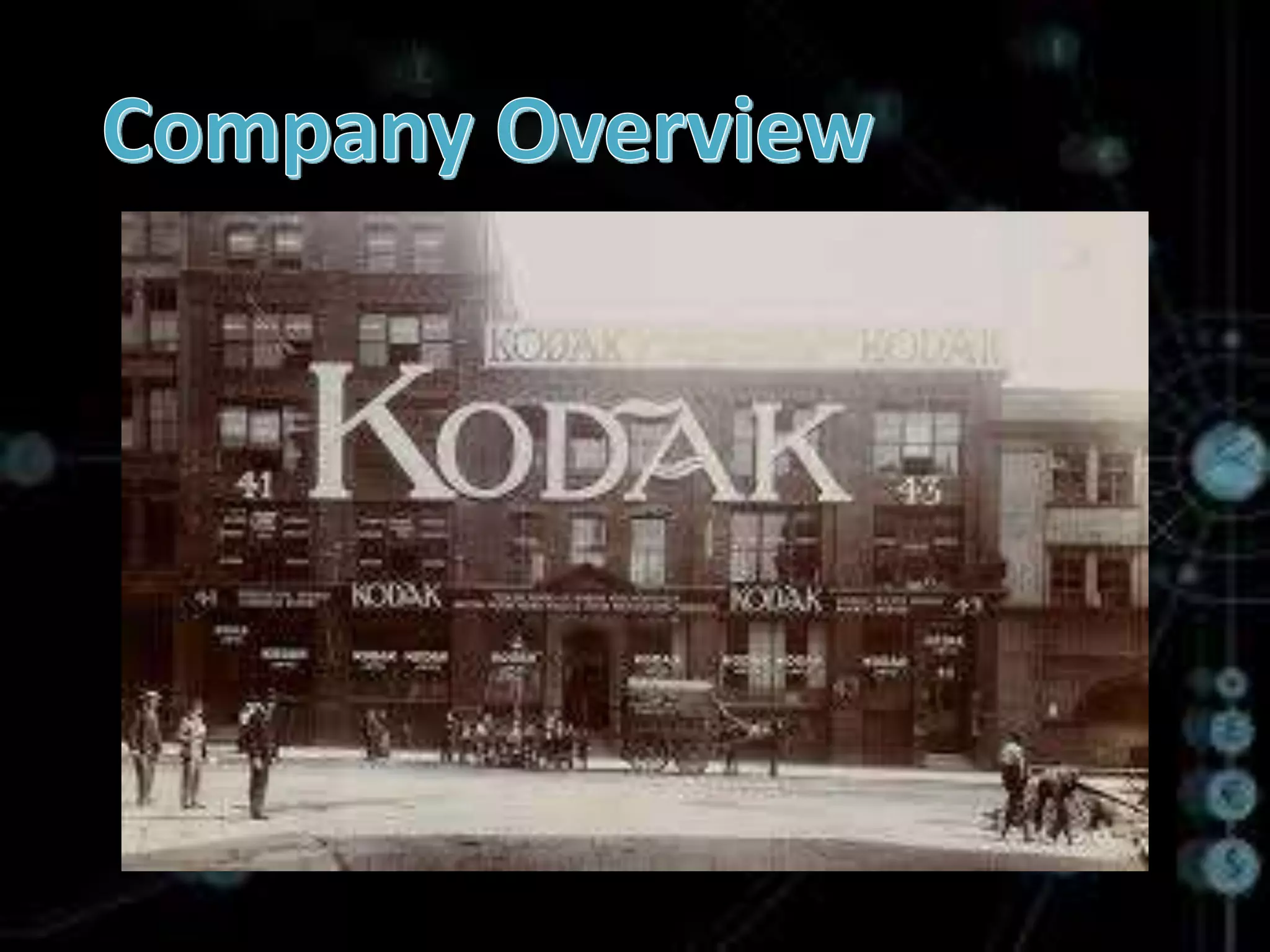 The Fall of Kodak- A tale of disruptive technology and bad business | PPTX
