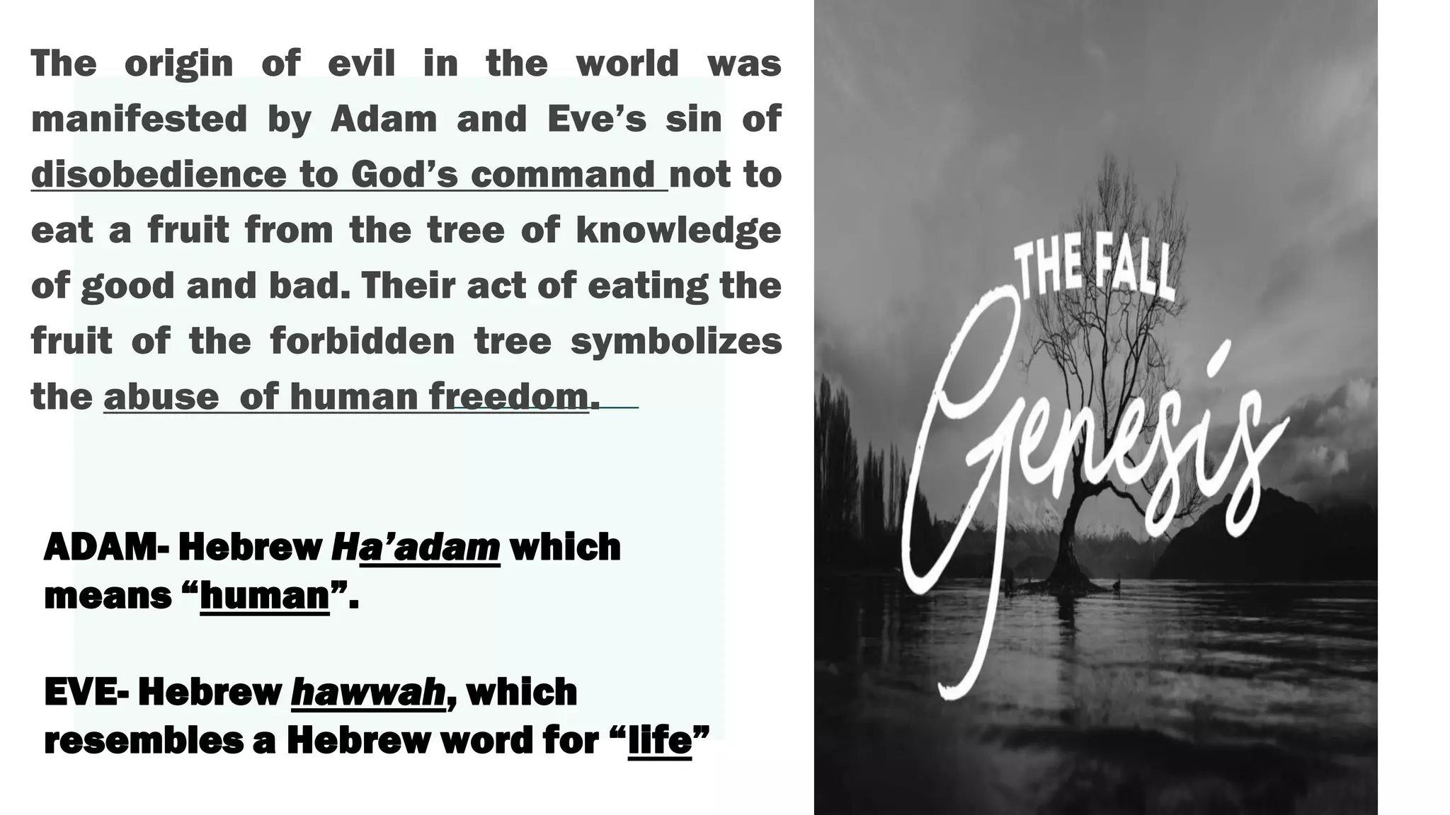 The fall of man | PDF