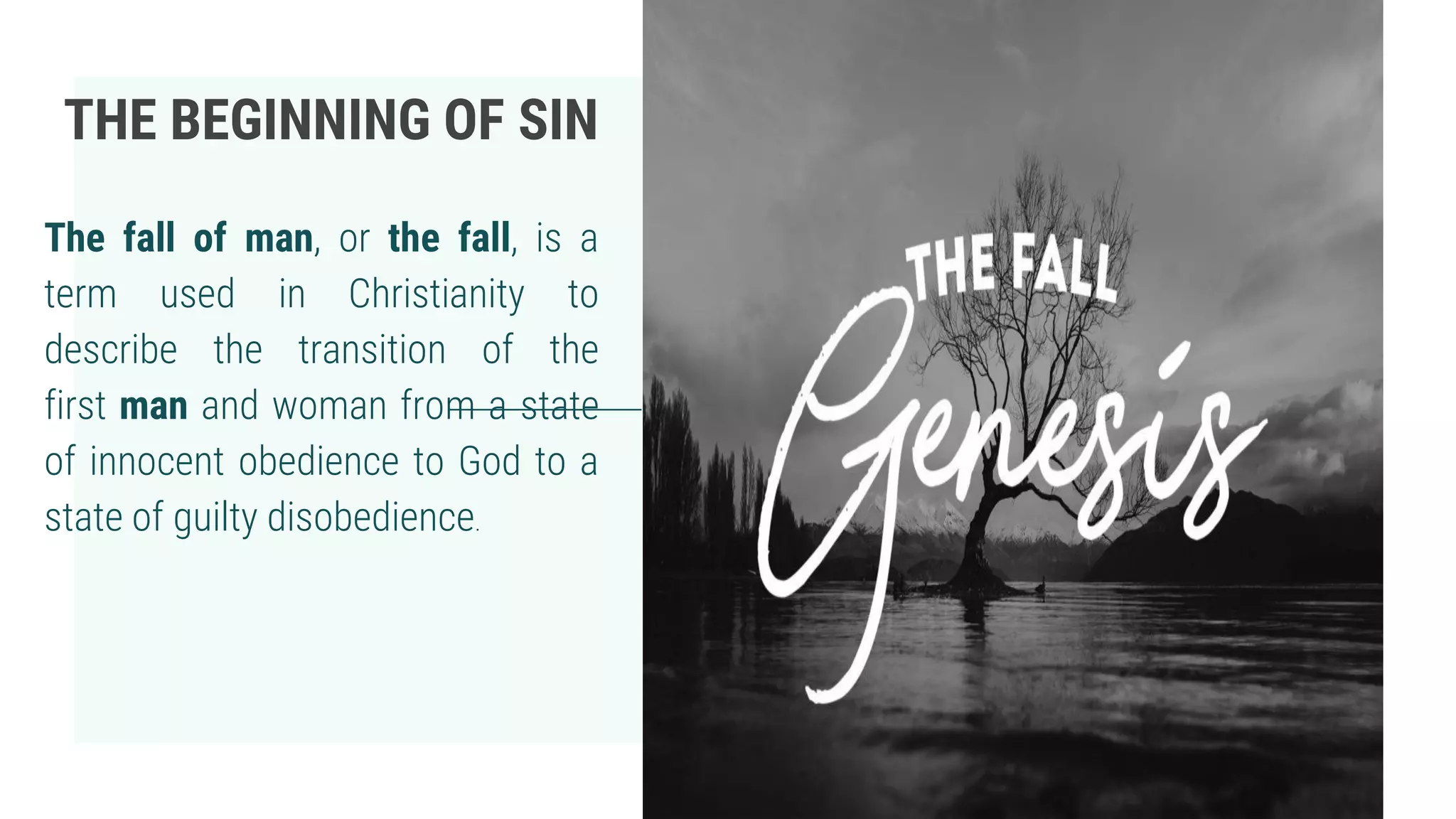 The fall of man | PDF