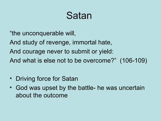 The Fall of Satan | PPT