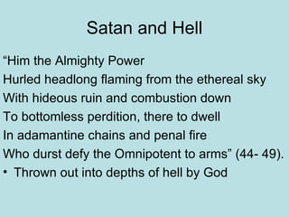 The Fall of Satan | PPT