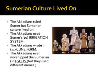 Fall of Sumer Rise of Akkad | PPTX