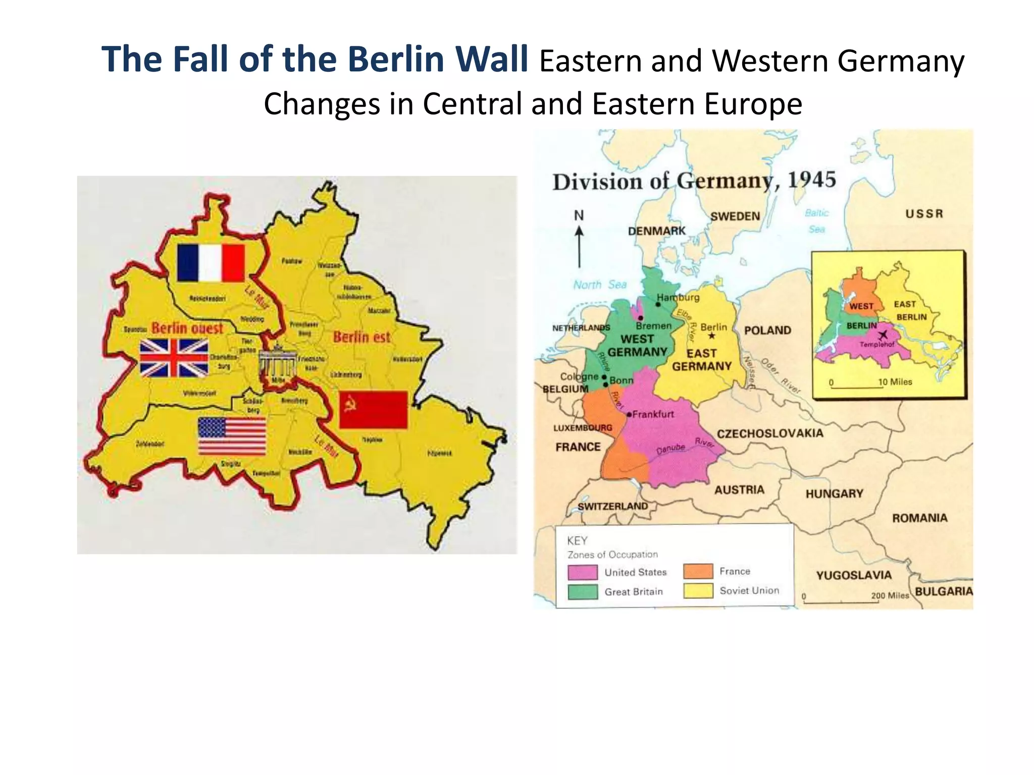 The fall of the Berlin Wall. presentation | PPTX