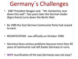 The fall of the Berlin Wall. presentation | PPTX
