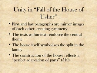 The fall of the house of ushers | PPT