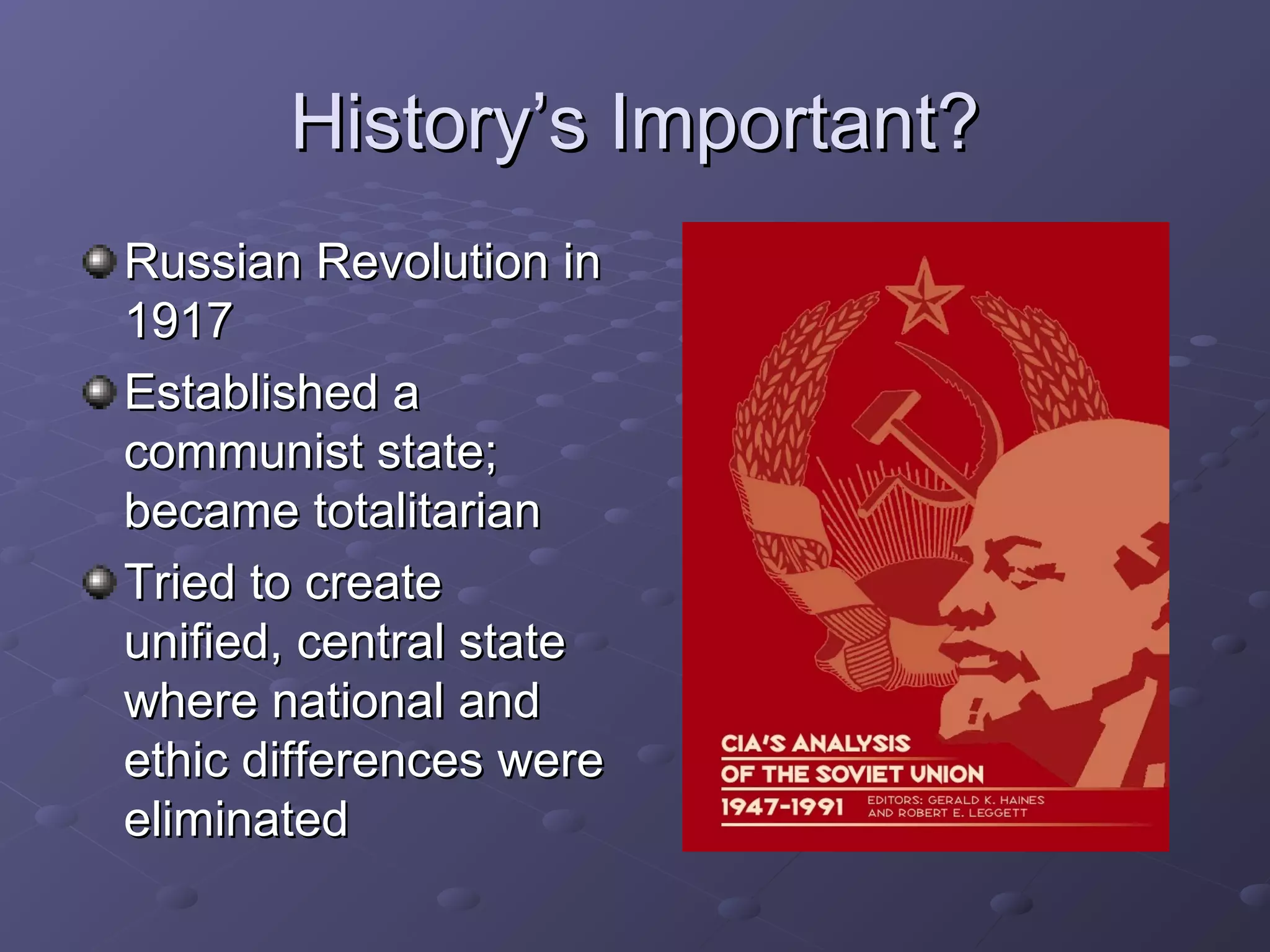 The fall of the soviet union | PPT