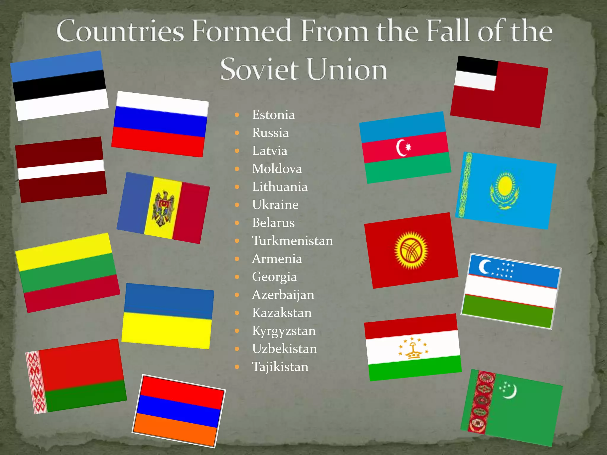 The Fall of the Soviet Union 7th Period | PPT