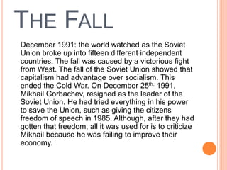 The Fall of the Soviet Union Period 2 Guyer | PPT