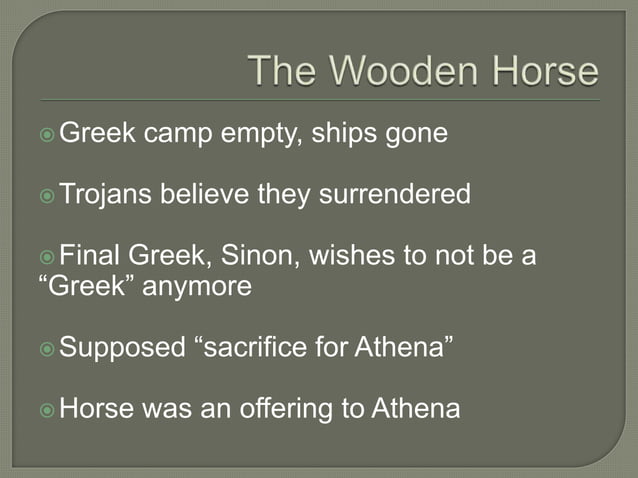 The Fall Of Troy | PPTX