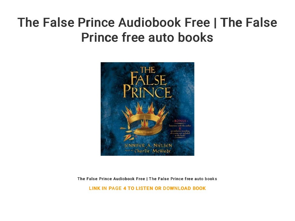 The false prince book series - verpolar