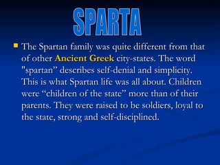 The families in the ancience | PPT