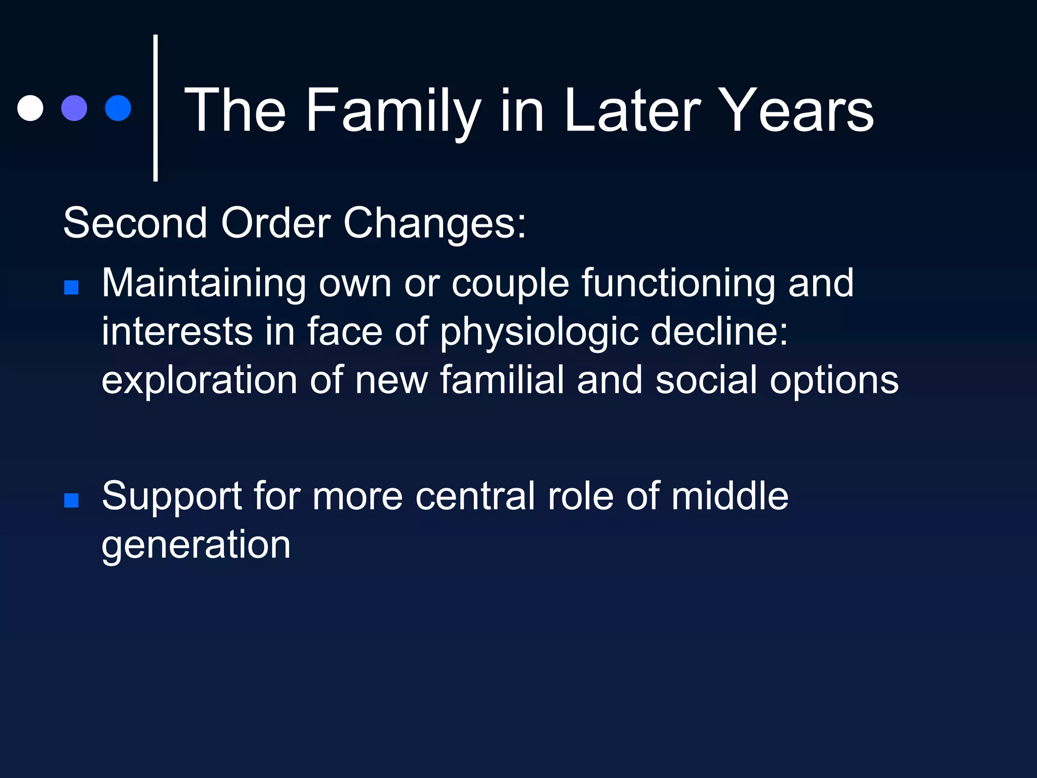 The Family Life Cycle | PPTX