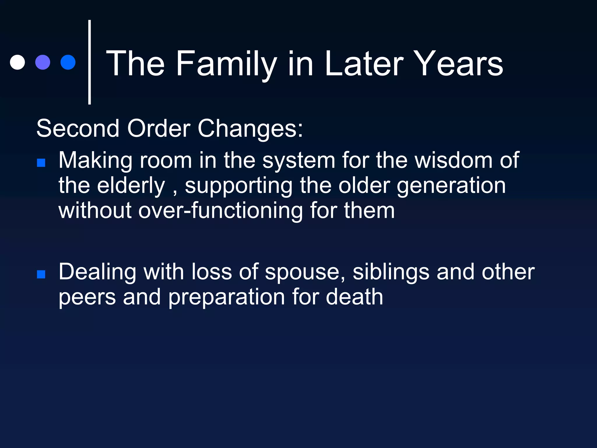 The Family Life Cycle | PPTX