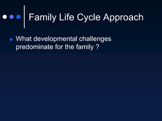 The Family Life Cycle | PPTX
