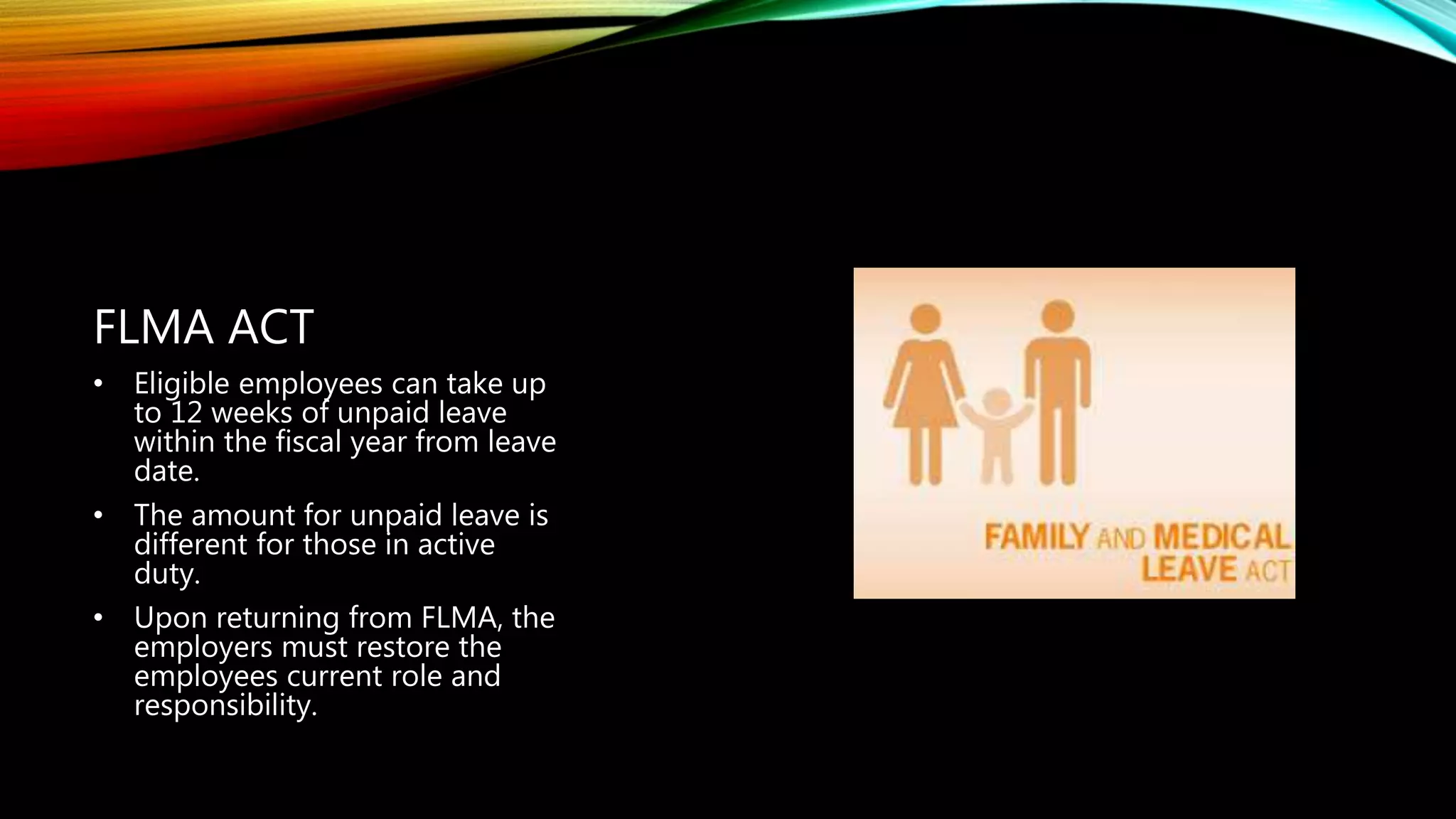 The family medical leave act (flma) | PPTX