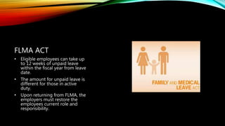 The family medical leave act (flma) | PPTX