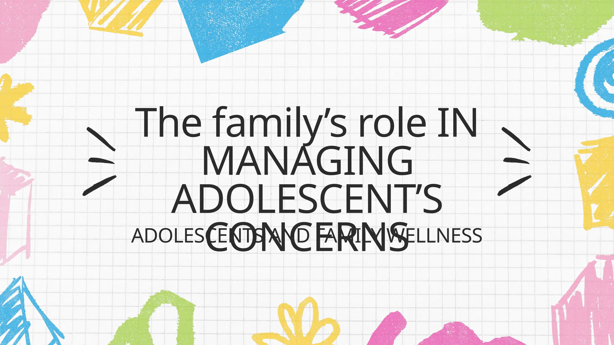 The family’s role IN MANAGING ADOLESCENT’S CONCERNS.pptx