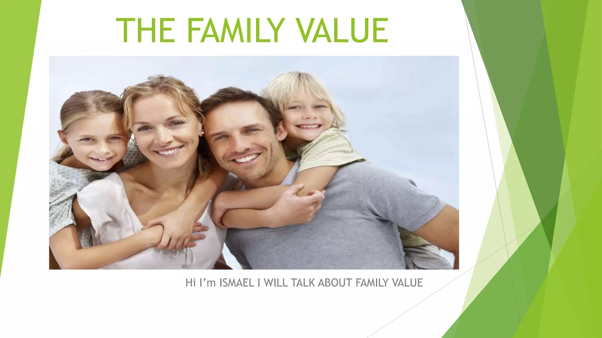 The family value | PPTX