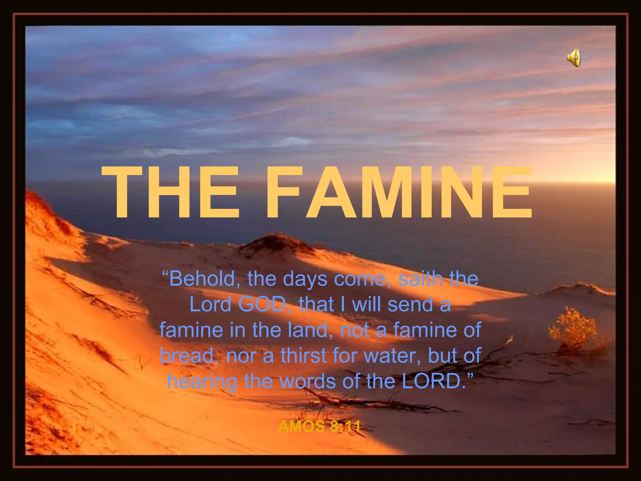 The famine | PPS