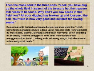 The Farmer and his Sons - A Story with a Moral (English & Malay).pptx