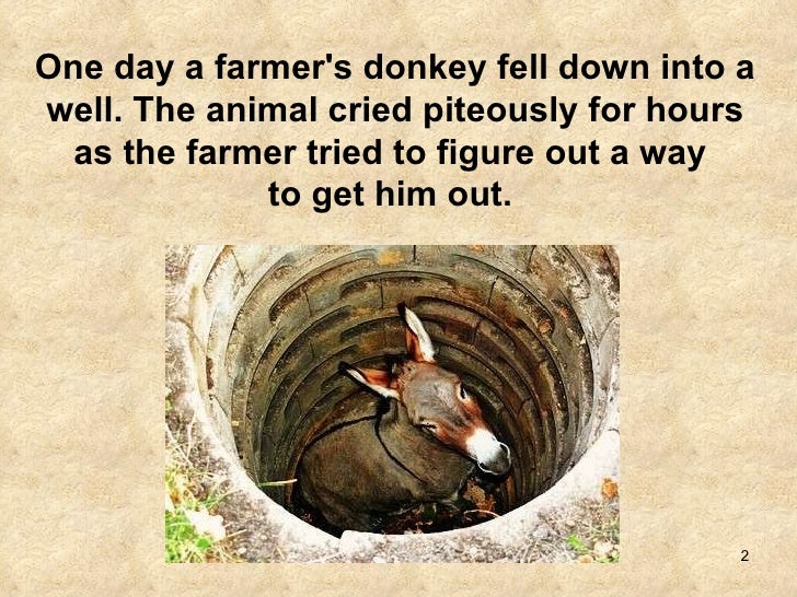 The Farmer's Donkey...A Fable With A Moral
