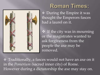 The Fasces | PPT