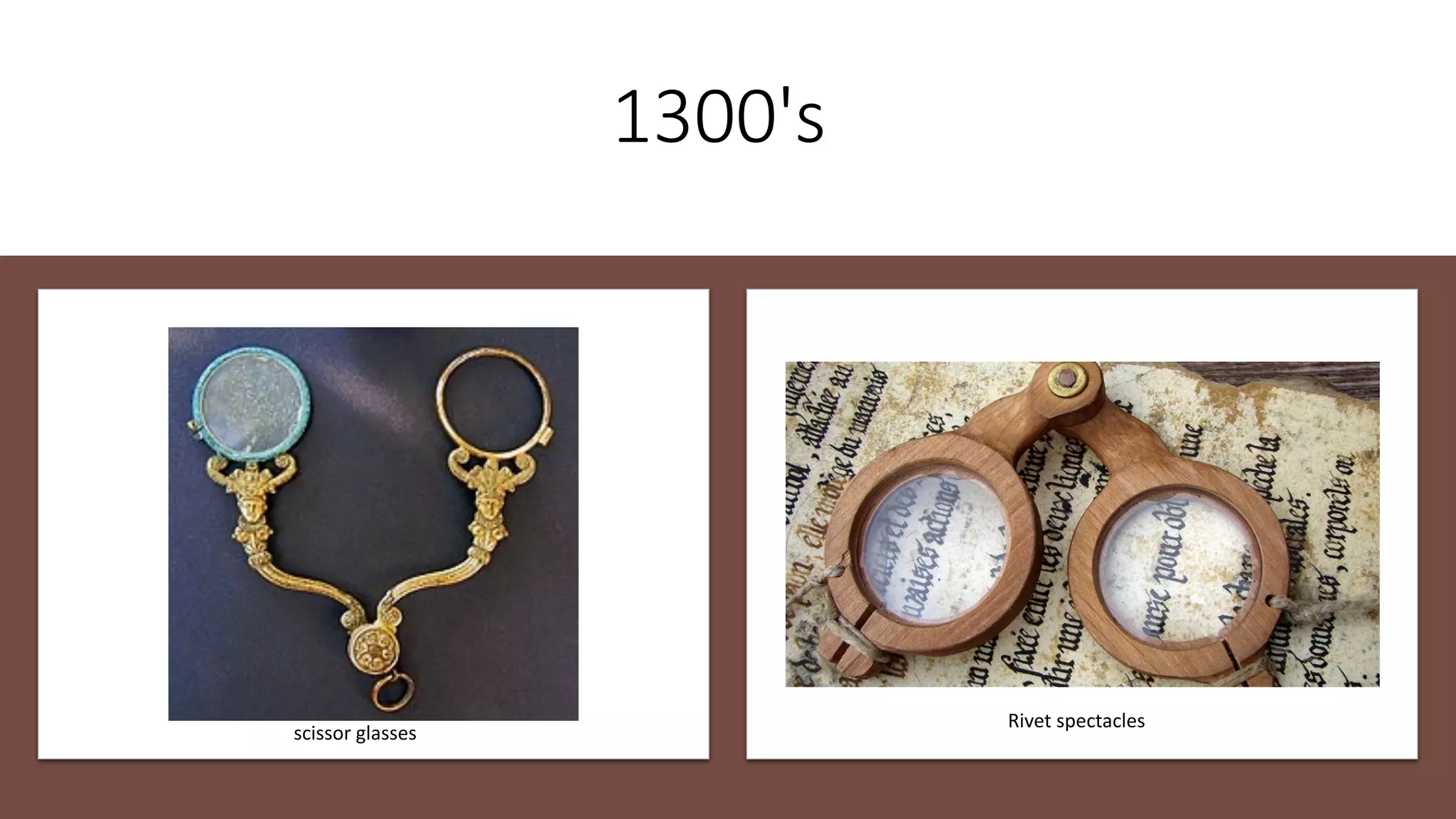 The fascinating history of eyewear | PDF