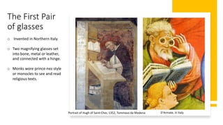 The fascinating history of eyewear | PDF