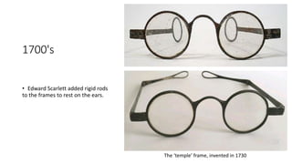 The fascinating history of eyewear | PDF
