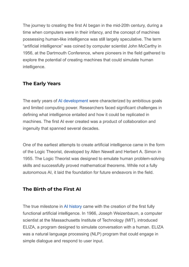 The Fascinating Story of the First AI Ever Created.pdf