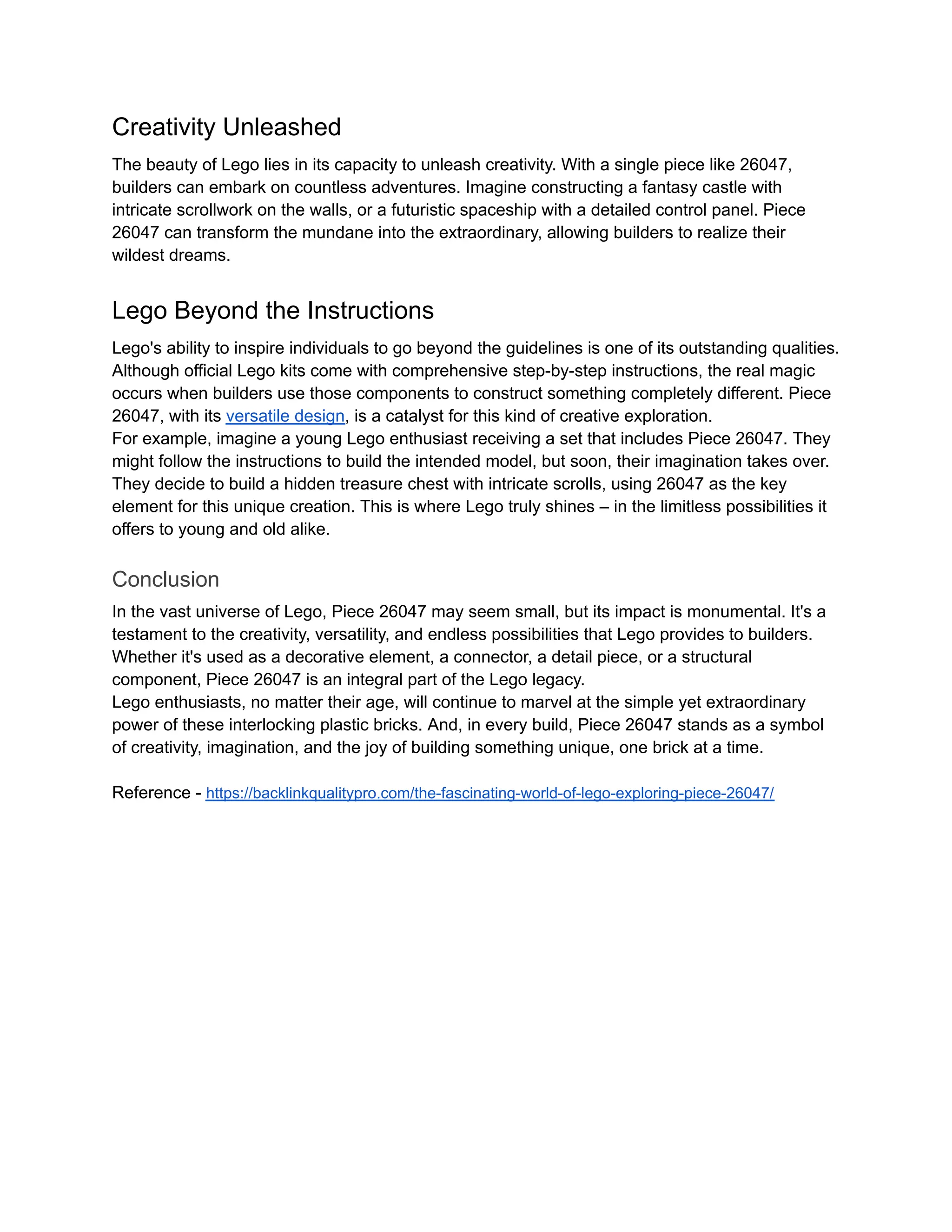 The Fascinating World of LEGO Exploring Piece 26047.pdf