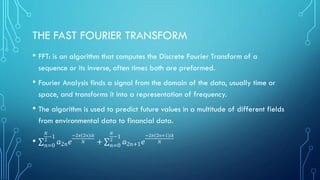 The Fast Fourier Transform in Finance (Presentacion).pdf