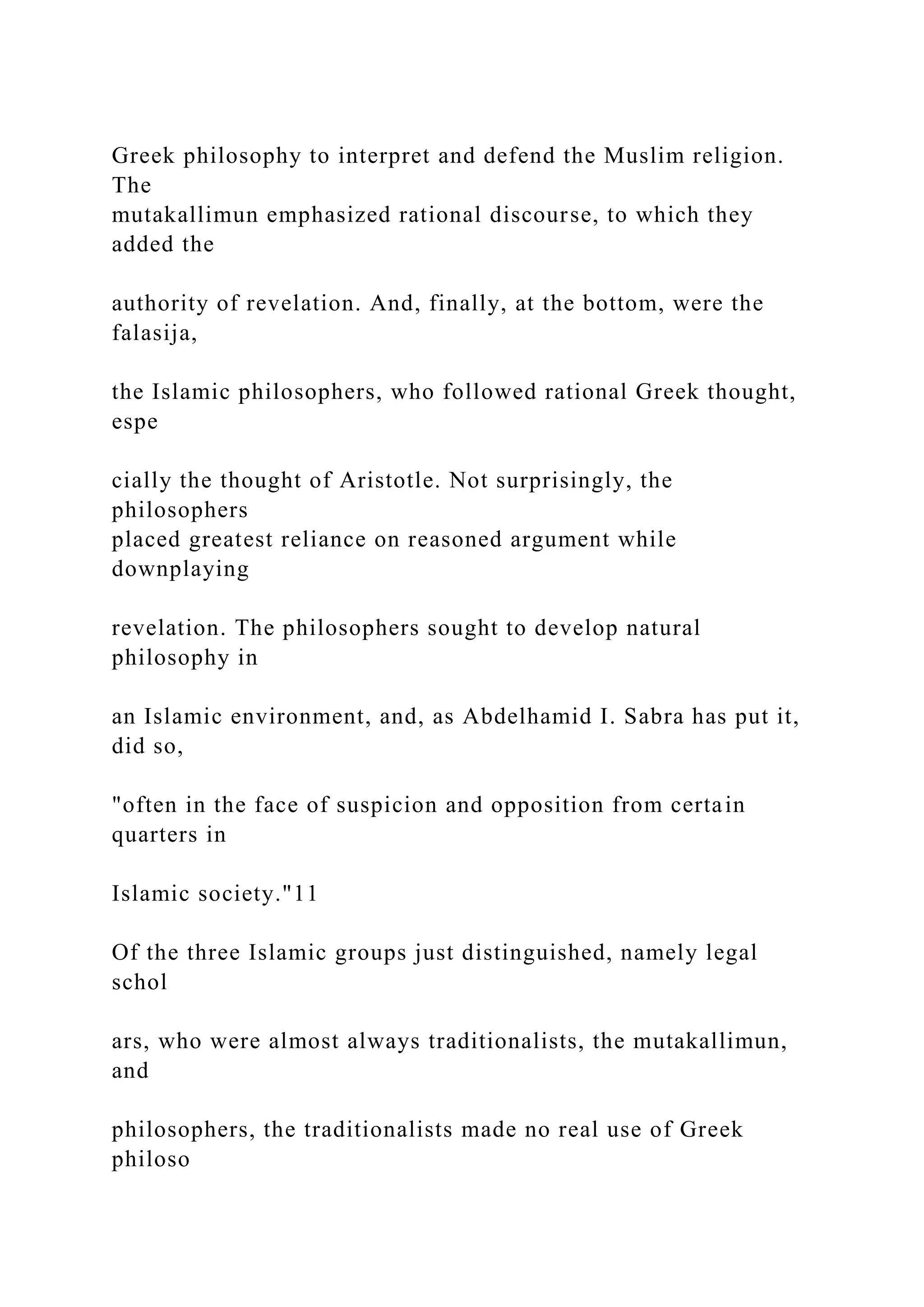 The Fate of Ancient Greek Natural Philosophy in the Middle Age.docx