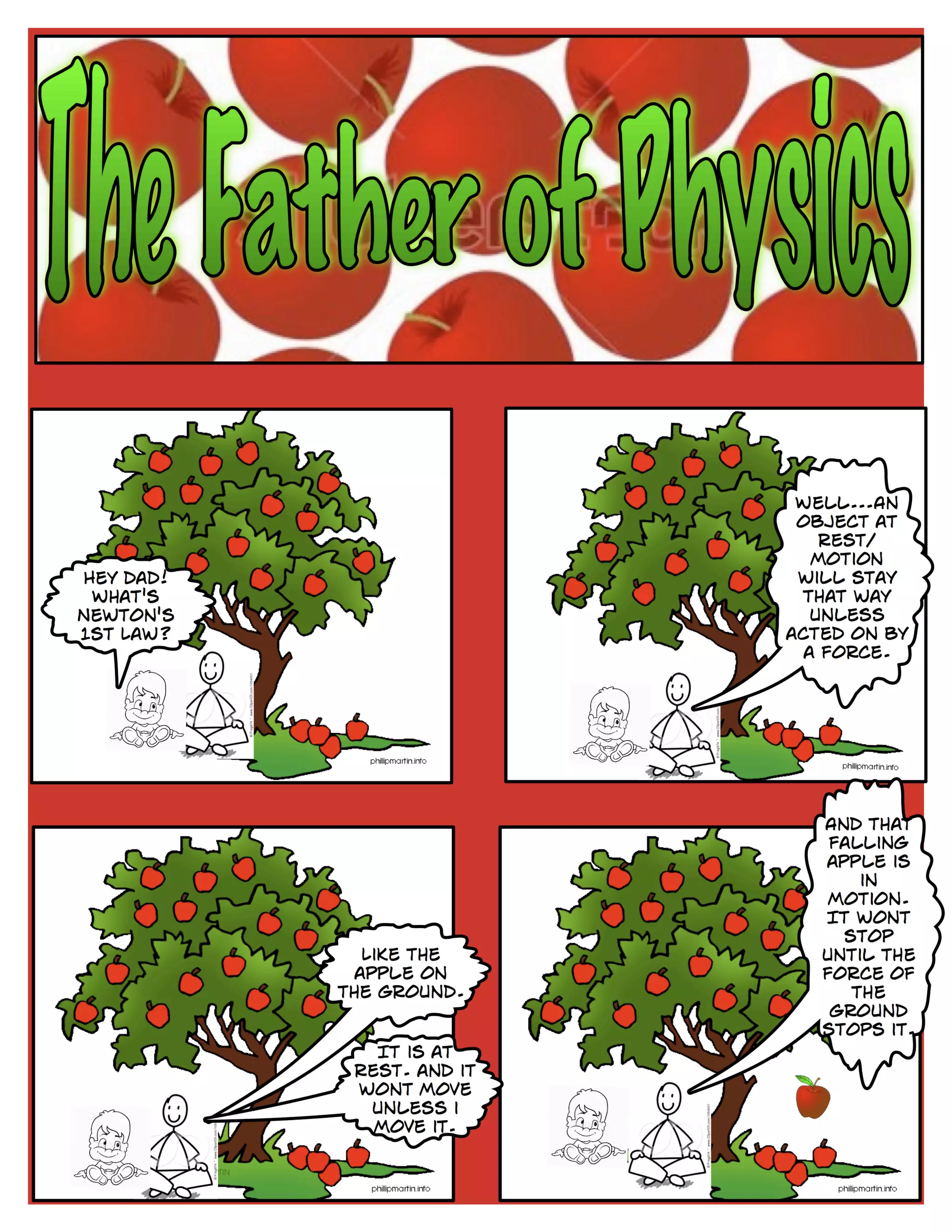 The father of physics comic | PDF