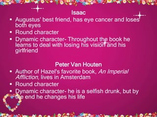 The Fault In Our Stars Characters Isaac