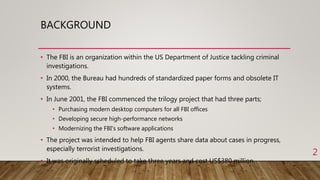 The fbi’s virtual case file | PPTX