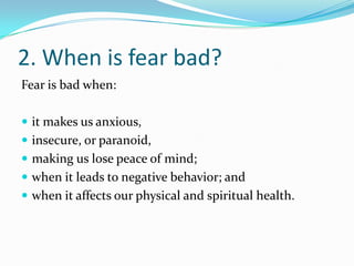 The Fear of the Lord | PPTX
