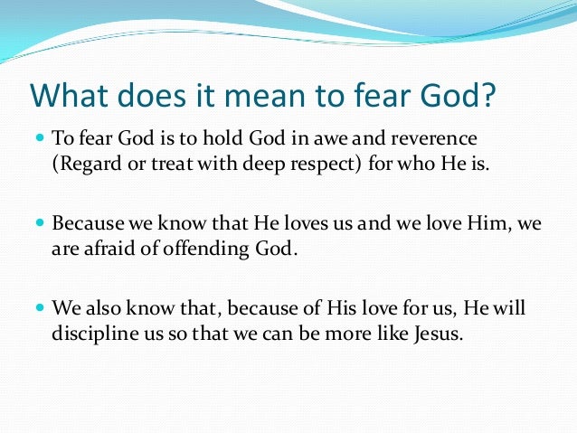The Fear Of The Lord the-fear-of-the-lord