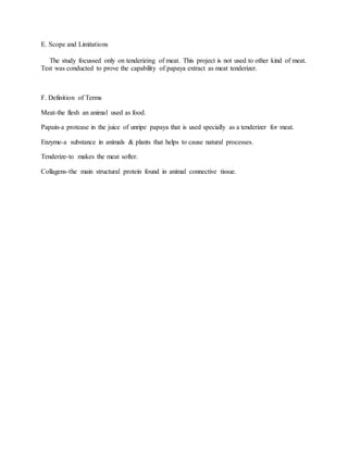 The feasibility of_papaya_extract_as_meat_tenderizer_-_copy_-_copy | DOCX
