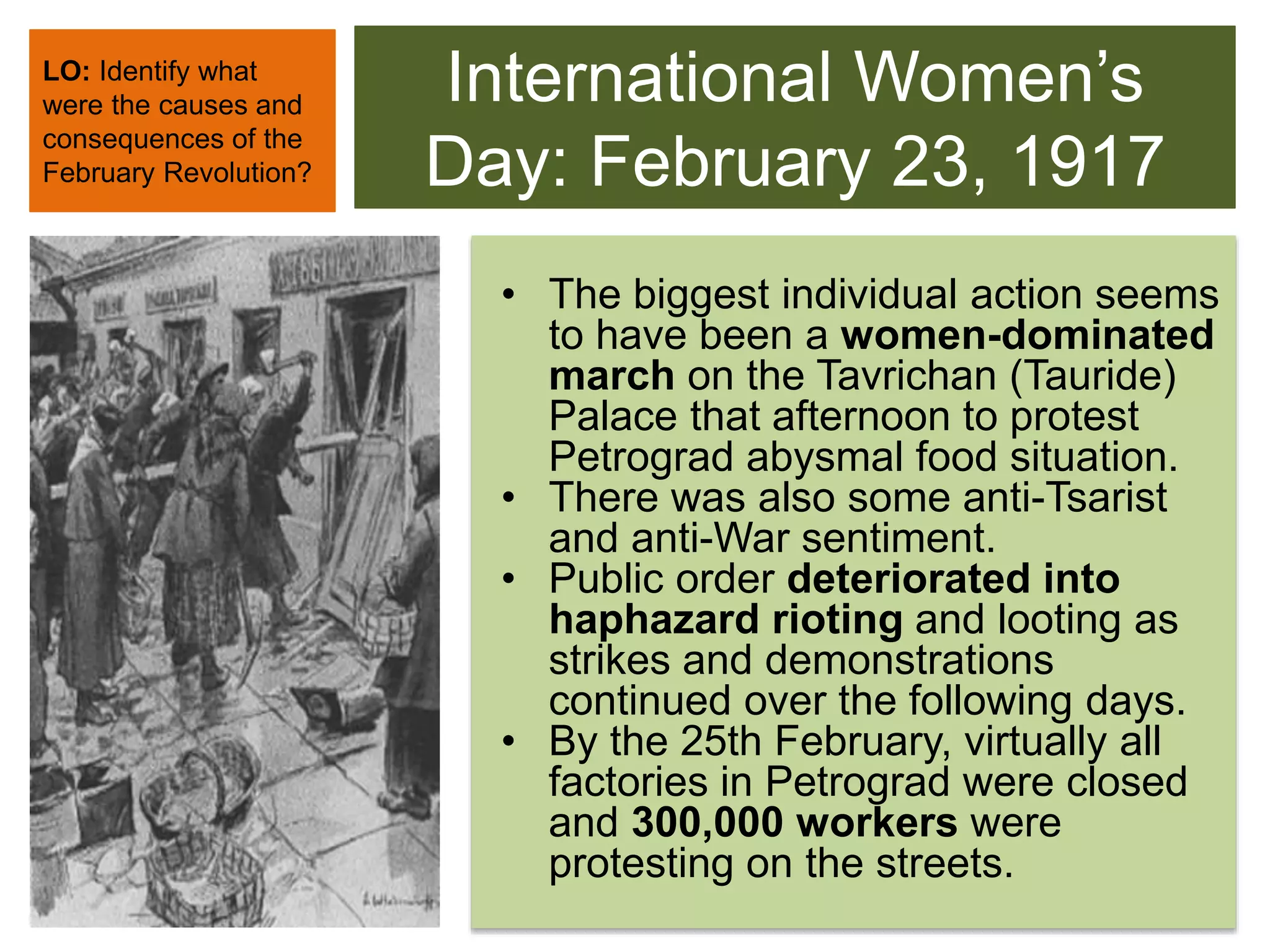 The February Revolution | PPTX